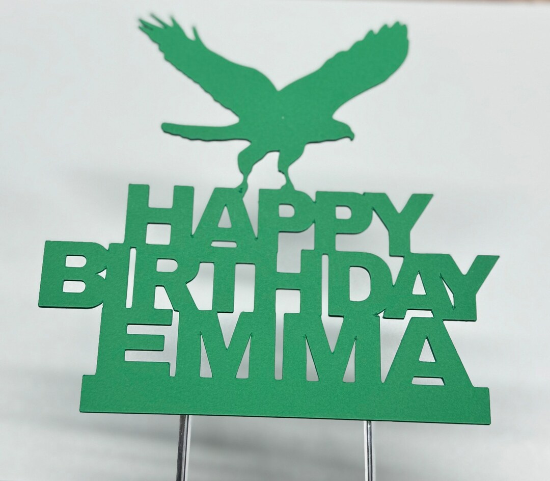 Eagle Cake Topper, Eagle Birthday Cake Topper, Eagle Topper, Eagle ...