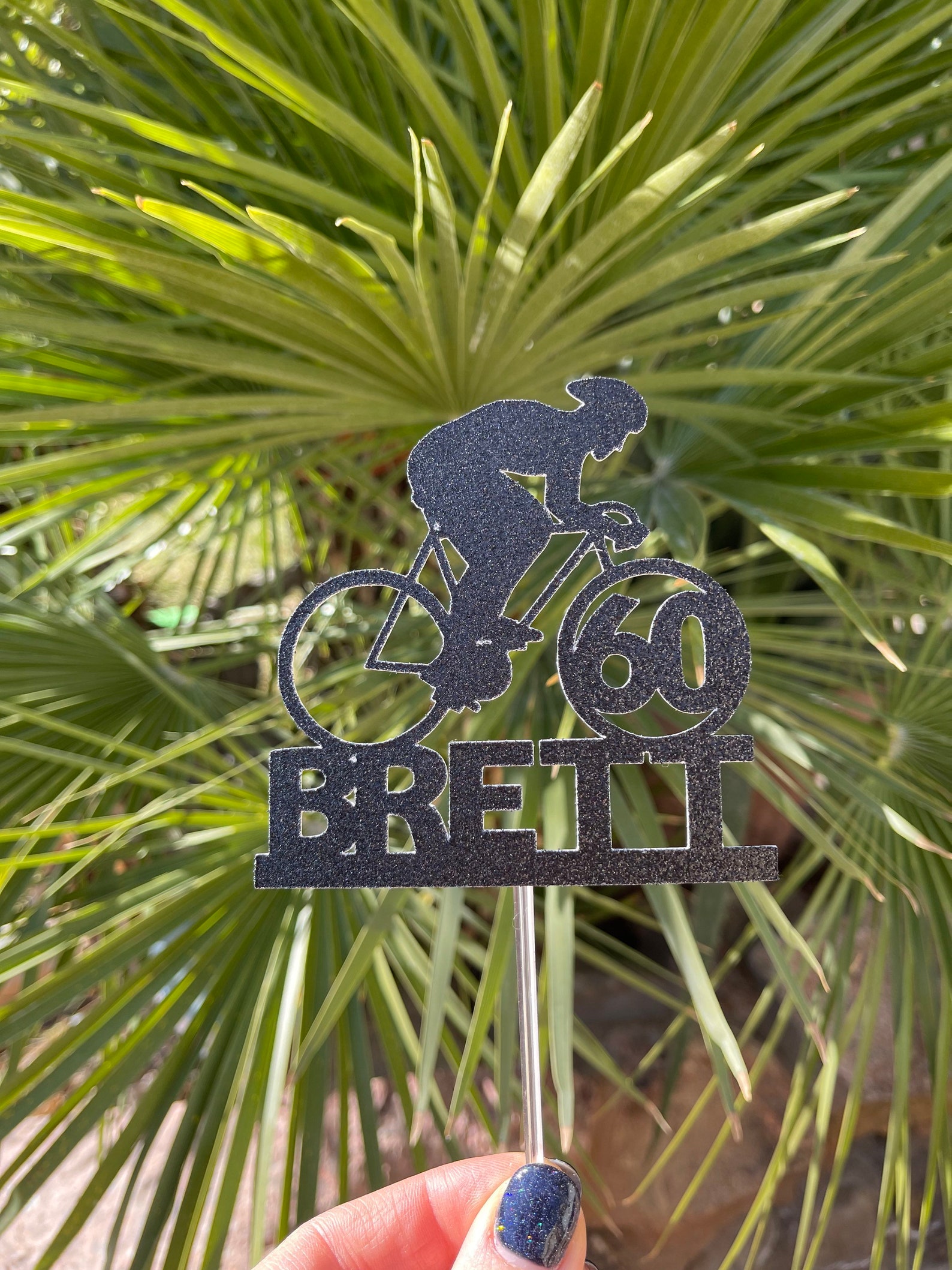 Cyclist Cake Topper Cycling Cake Topper Riding Bike Cake | Etsy