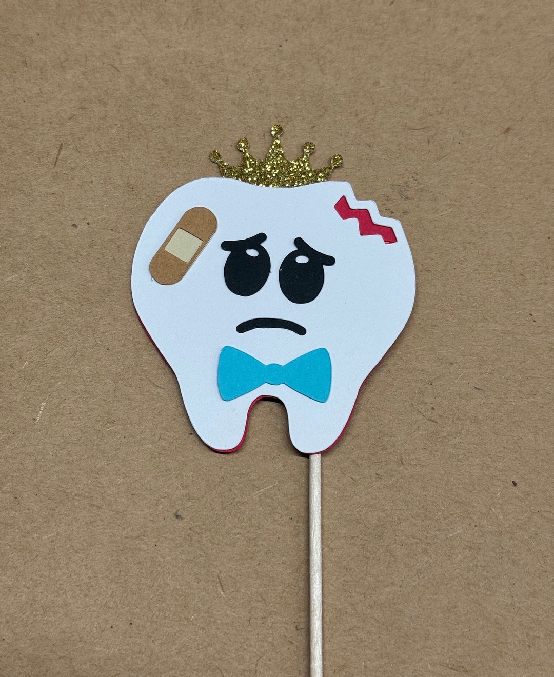 Tooth Cupcake Toppers, First Tooth Cupcake Toppers,dental Cupcake ...