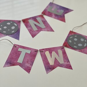 Space Banner, Space Theme Banner, Galaxy Banner, Galaxy Birthday Banner ...