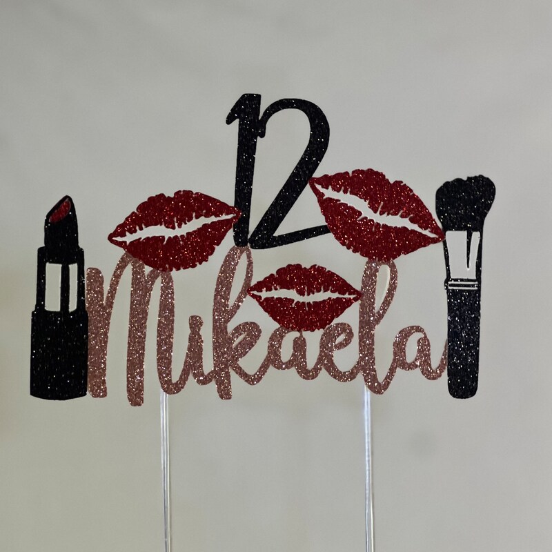 Make up Toppers - Etsy