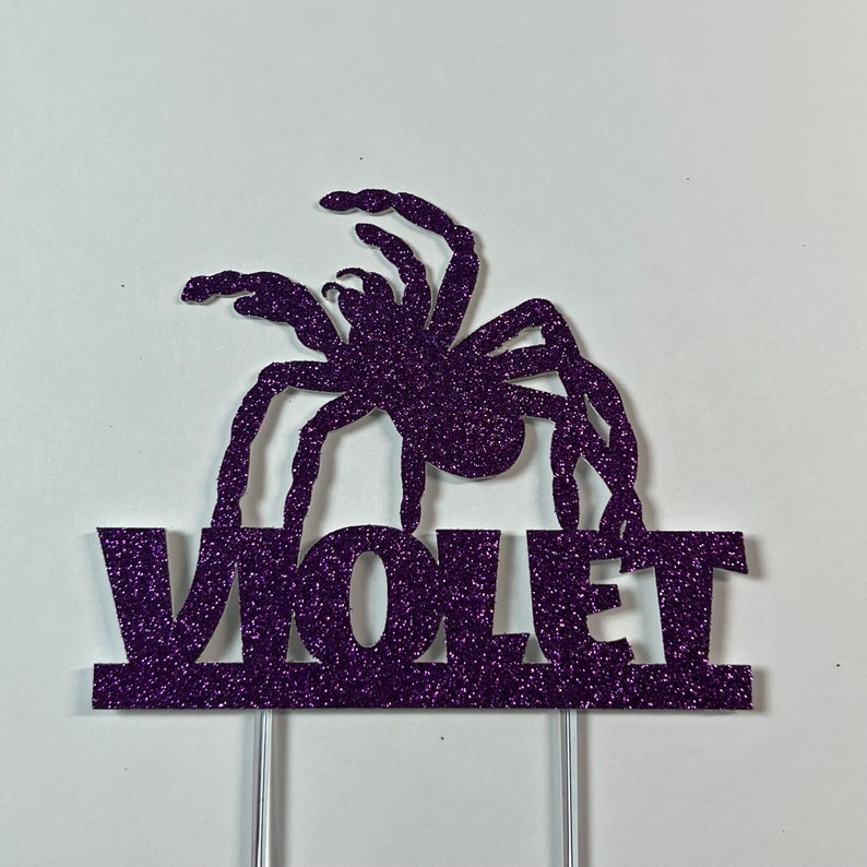 Tarantula Cake Topper Spider Cake Topper Tarantula Birthday - Etsy