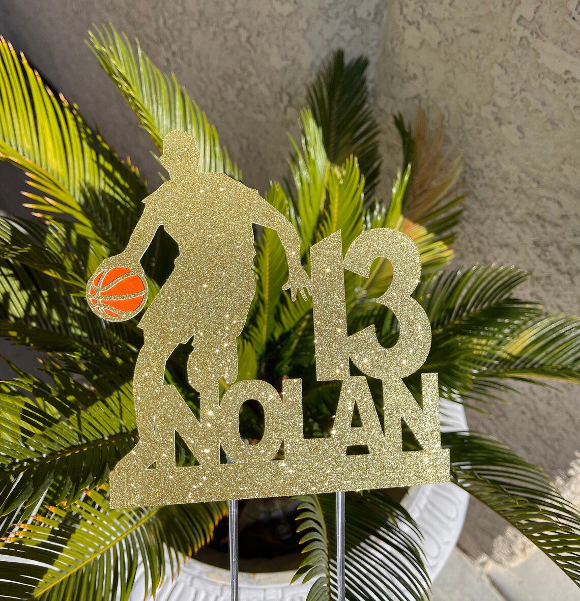 Basketball Cake Topper Basketball Player Cake Topper | Etsy