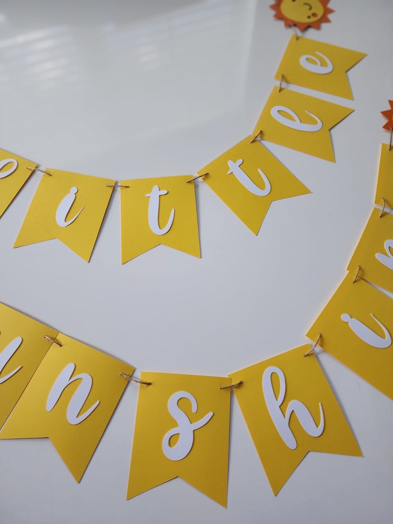 First Trip Around the Sun Banner: Sunshine Party Decor - Etsy