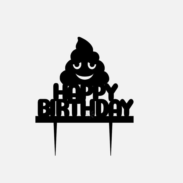 Poop Cake Toppers - Etsy