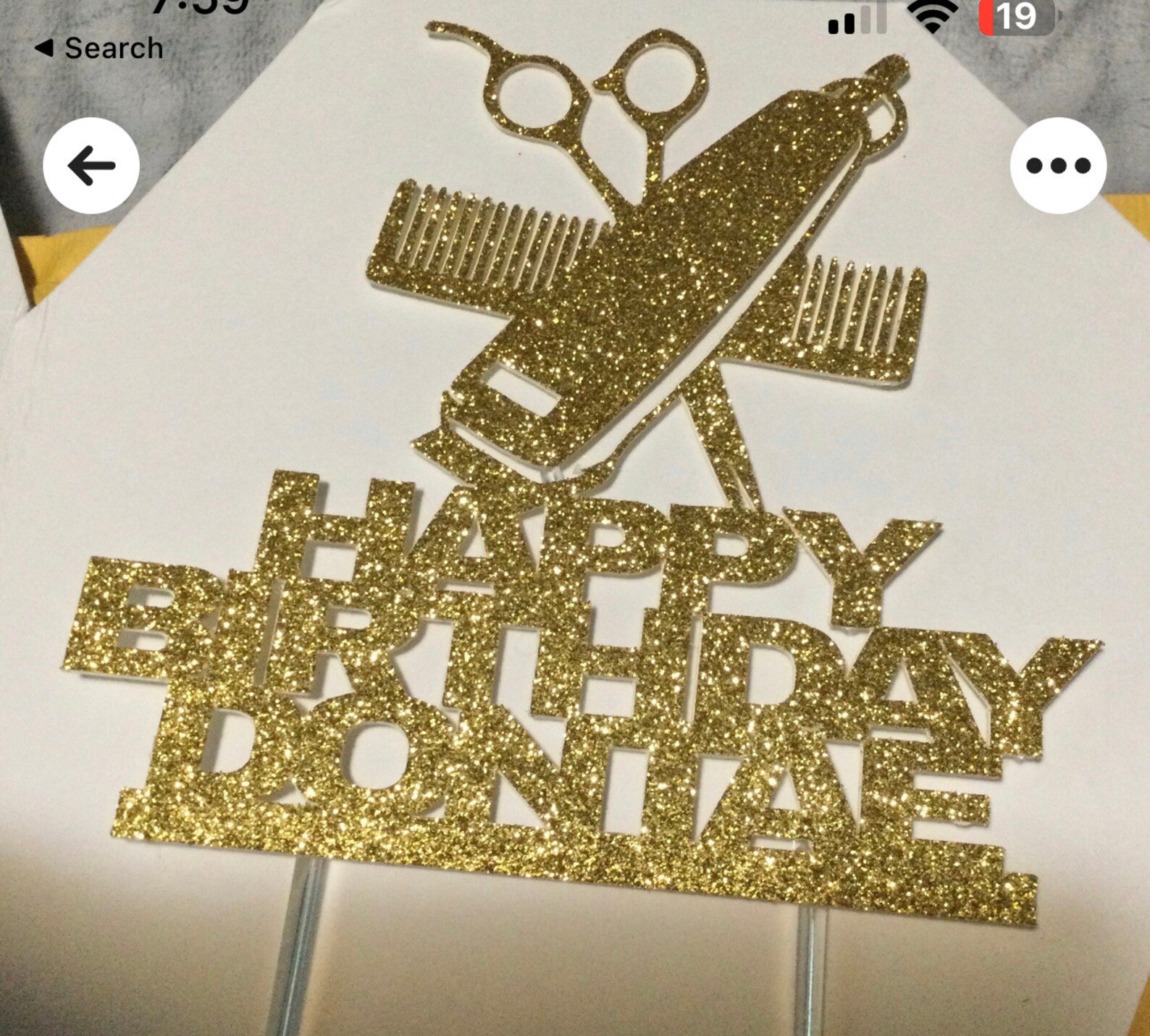 Barber Cake Topper, Barber Topper, Barber Birthday Cake Topper, Hair ...