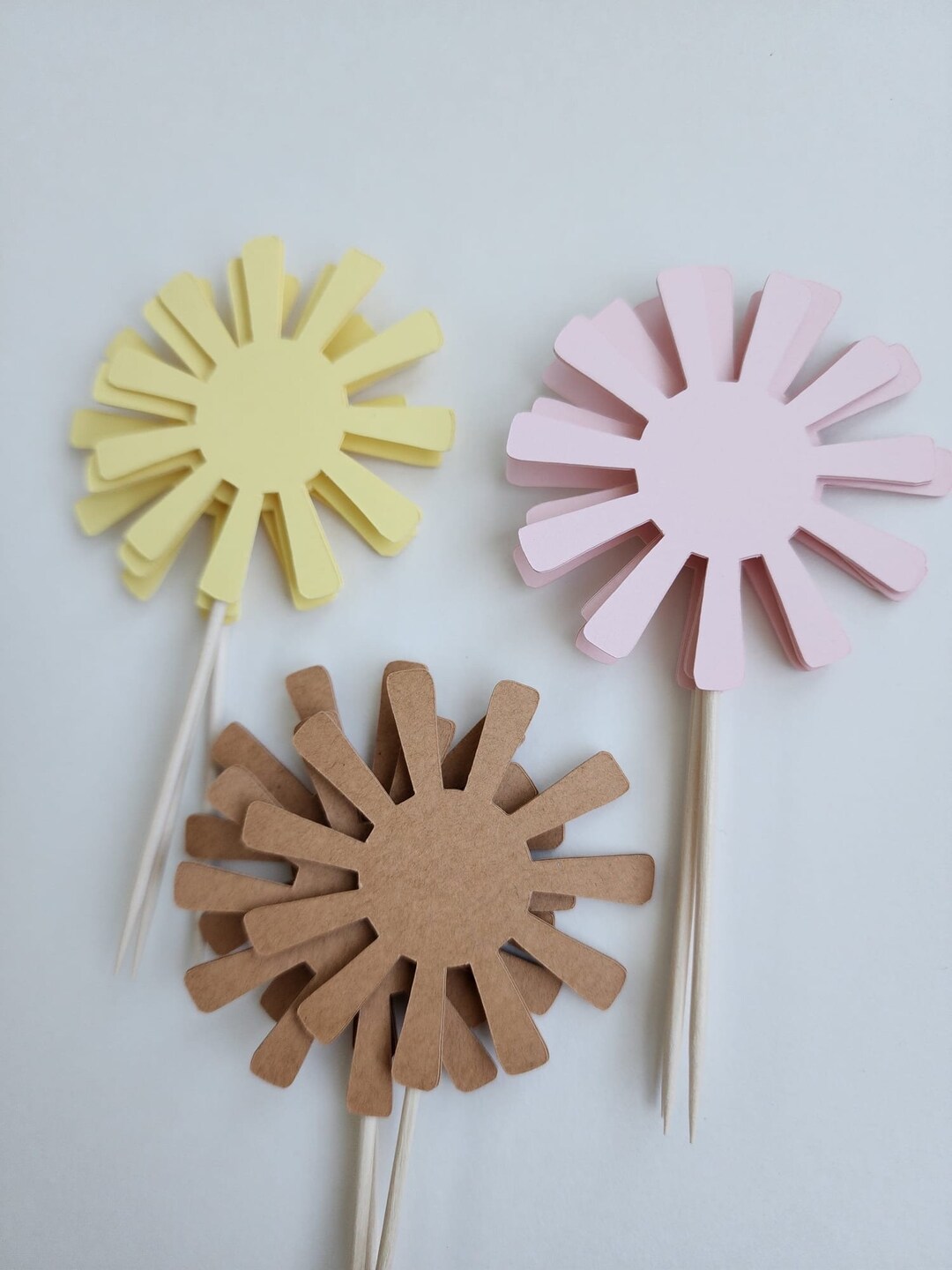 Sun Cupcake Toppers, Sunny Cupcake Toppers, Sunshine Cupcake Toppers ...