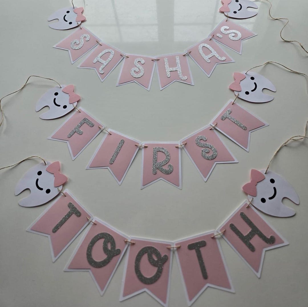 First Tooth Banner, Atam Hatik Banner, Babys First Tooth Banner, My ...