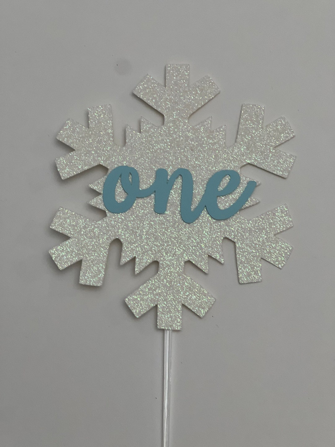 Snow Flake Cake Toppers, Winter Cake Topper, Snow Cake Topper, Custom ...