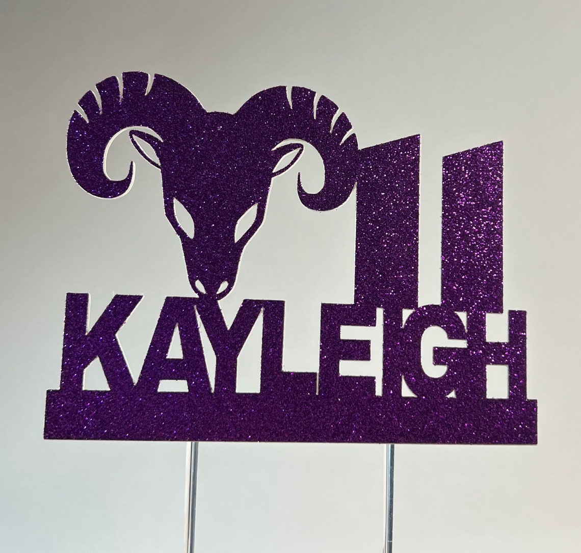 Aries Cake Topper Zodiac Cake Topper Pisces Birthday Cake - Etsy