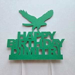 Eagle Cake Topper, Eagle Birthday Cake Topper, Eagle Topper, Eagle ...