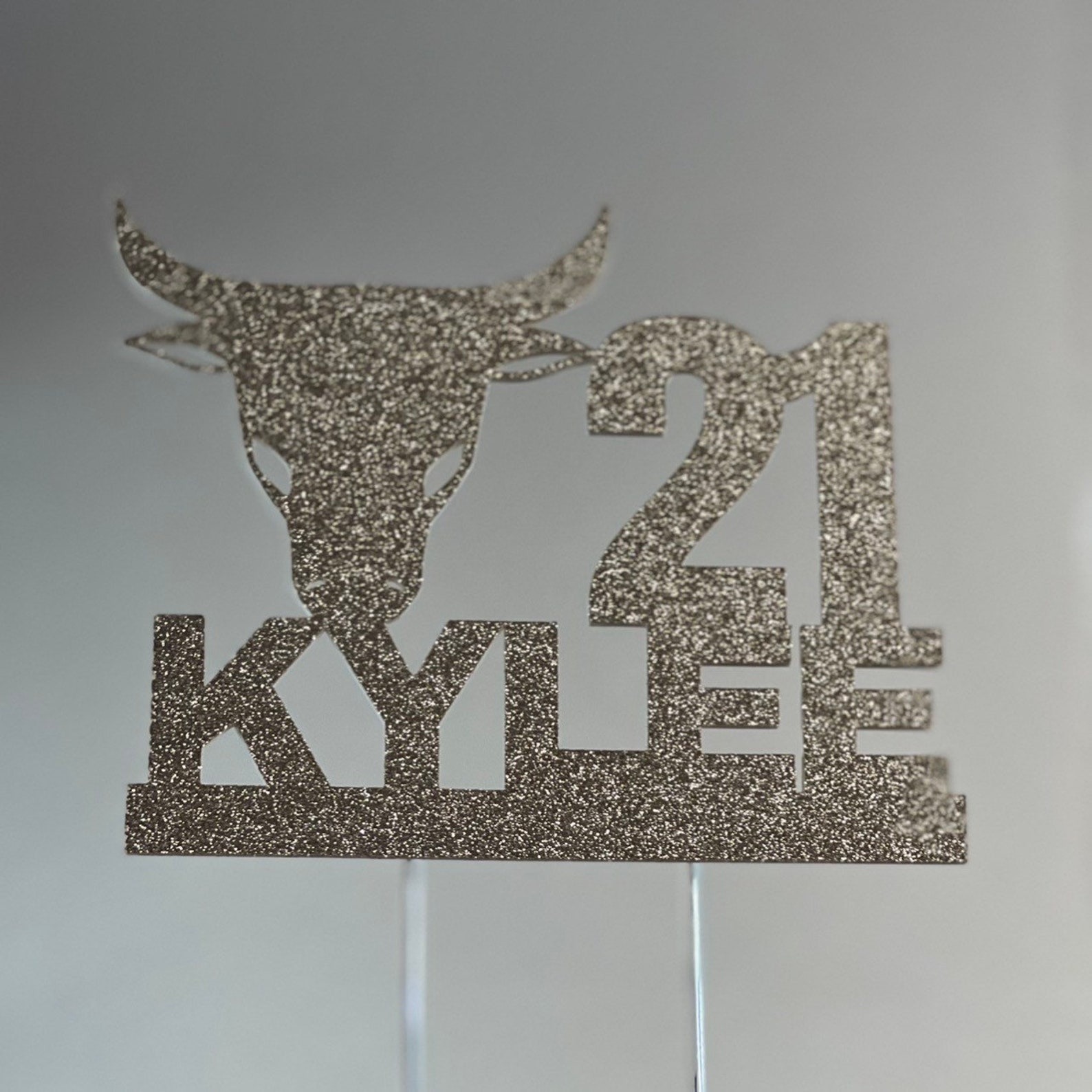 Taurus Cake Topper, Zodiac Cake Topper, Taurus Birthday Cake Topper ...