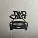 Two Cake Topper Im Two Cake Topper Two Fast Cake Topper Too - Etsy