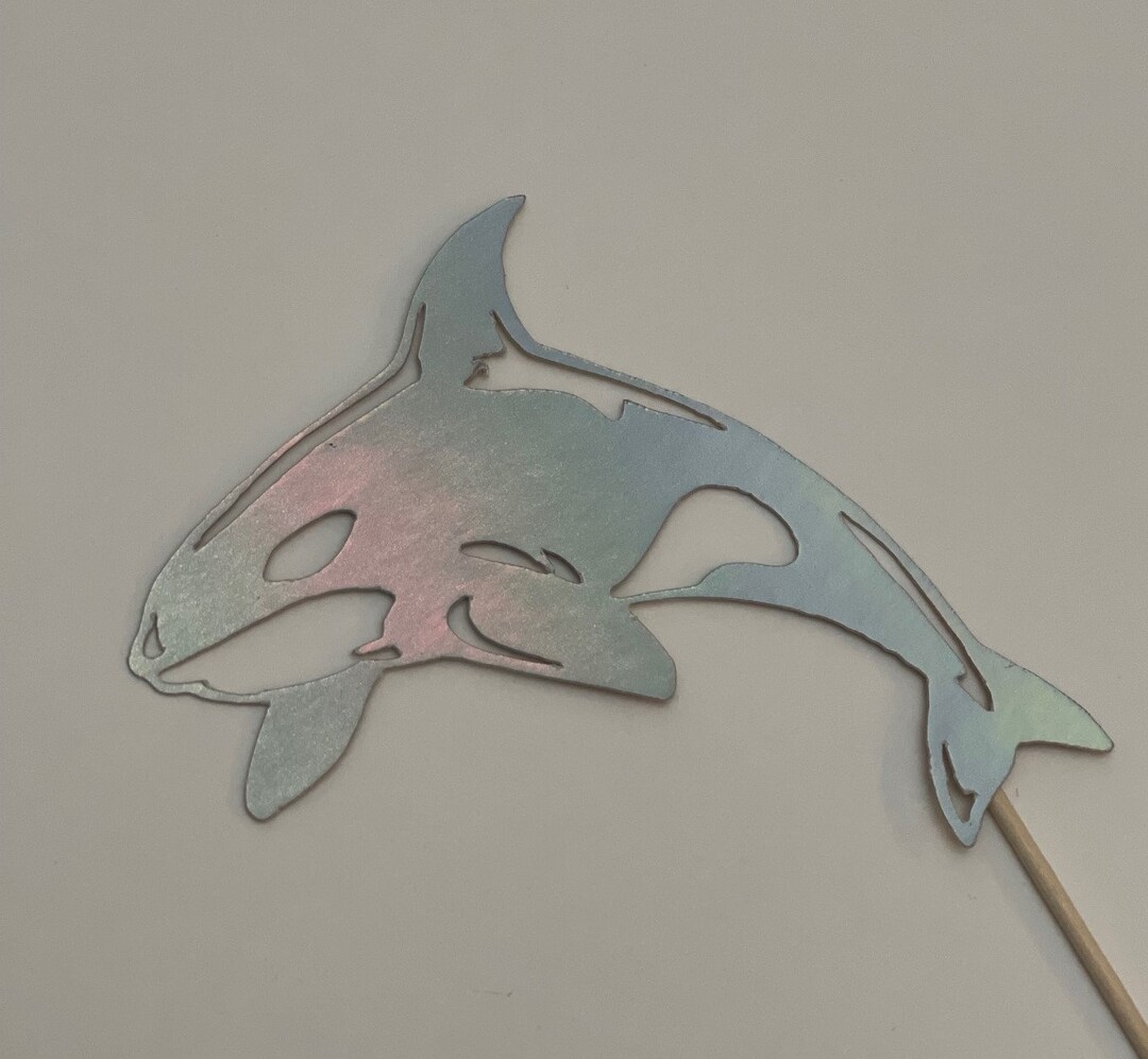 Killer Whale Cupcake Toppers, Killer Whale Toppers, Orca Cupcake ...