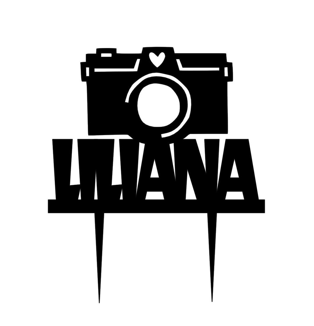 Personalized Camera Cake Topper: Photographer Birthday Party Decor - Etsy