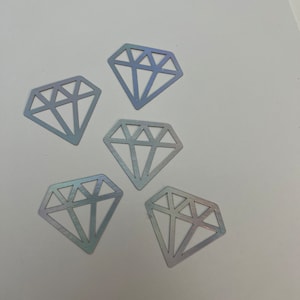 Diamond Confetti, Diamonds Confetti, Engagement Confetti, Diamond ...