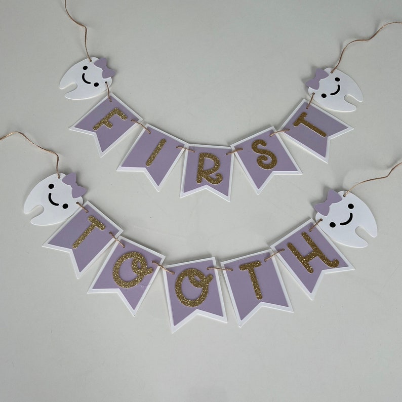 First Tooth Banner Atam Hatik Banner Babys First Tooth - Etsy