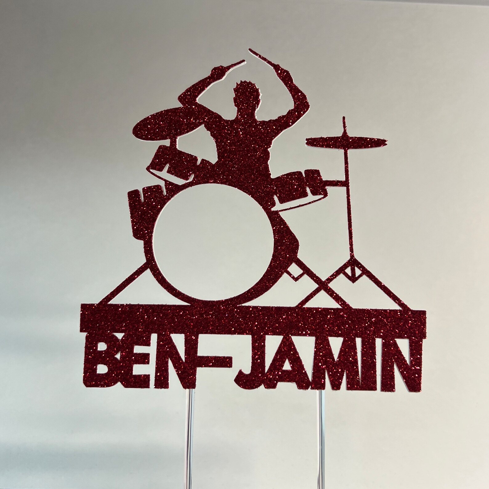 Drummer Cake Topper - Etsy
