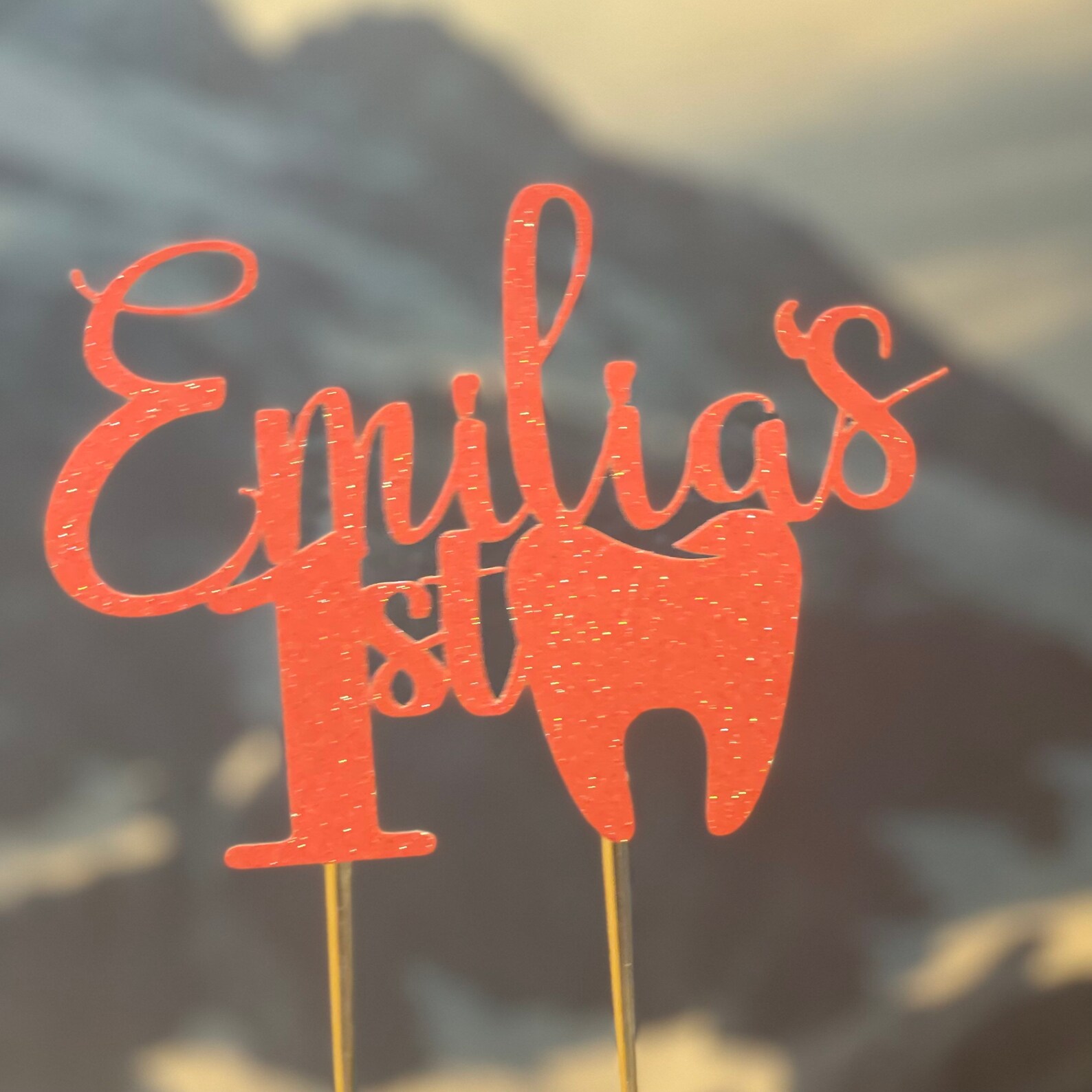 First Tooth Cake Topper Teething Cake Topper Tooth Cake - Etsy