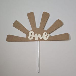 Sun Cake Topper, Sunny Cake Topper, Sunrise Cake Topper, Sunset Cake ...