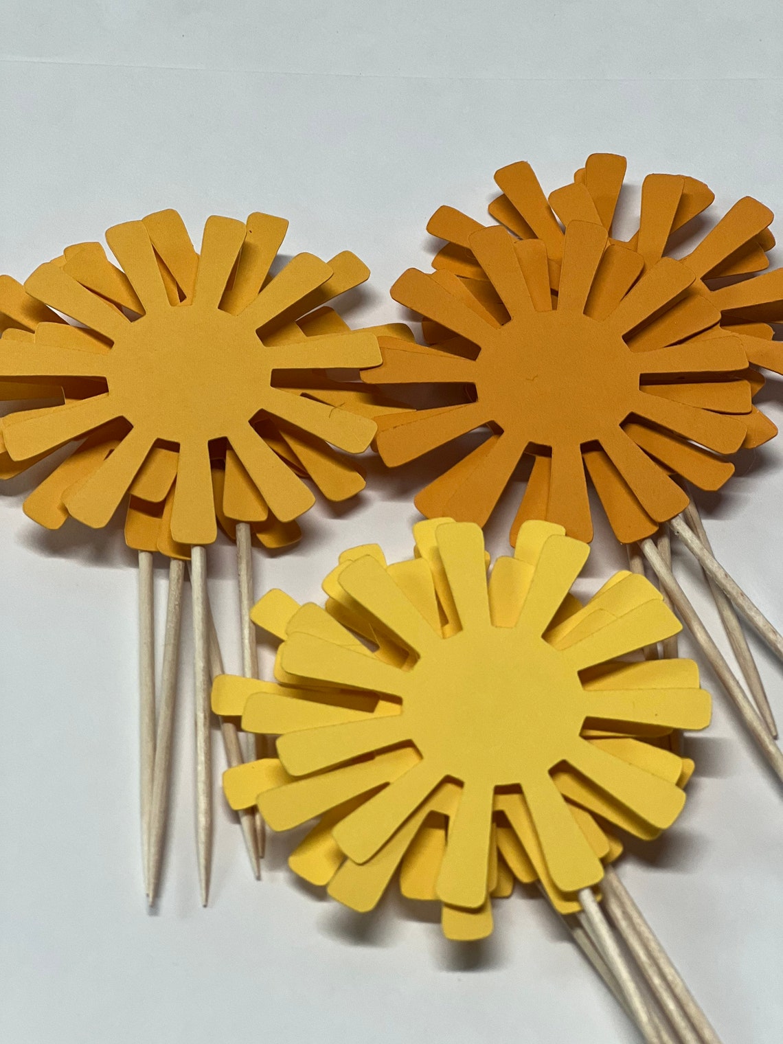 Sun Cupcake Toppers Sunny Cupcake Toppers Sunshine Cupcake - Etsy