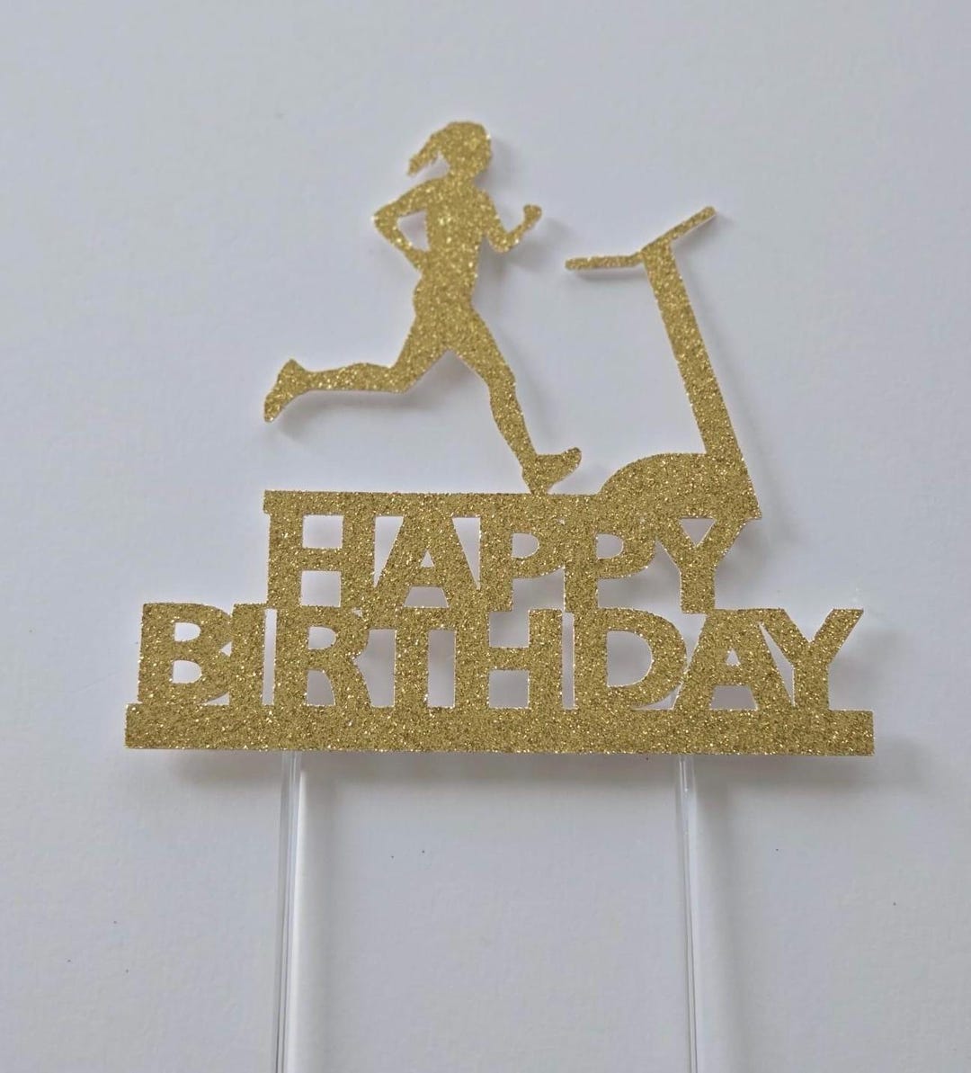 Treadmill Cake Topper, Runner Cake Topper, Running Cake Topper ...