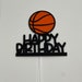 Basketball Cake Topper, Basketball Player Cake Topper, Basketball ...