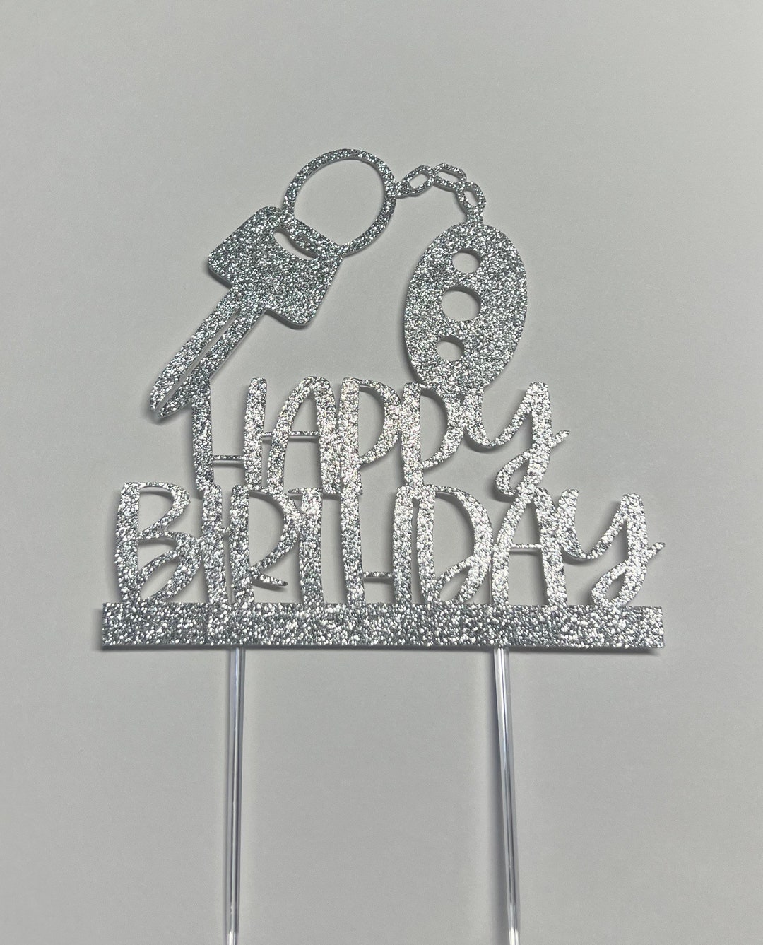 First Car Cake Topper, Car Keys Cake Toppers, Driving Age Cake Topper ...