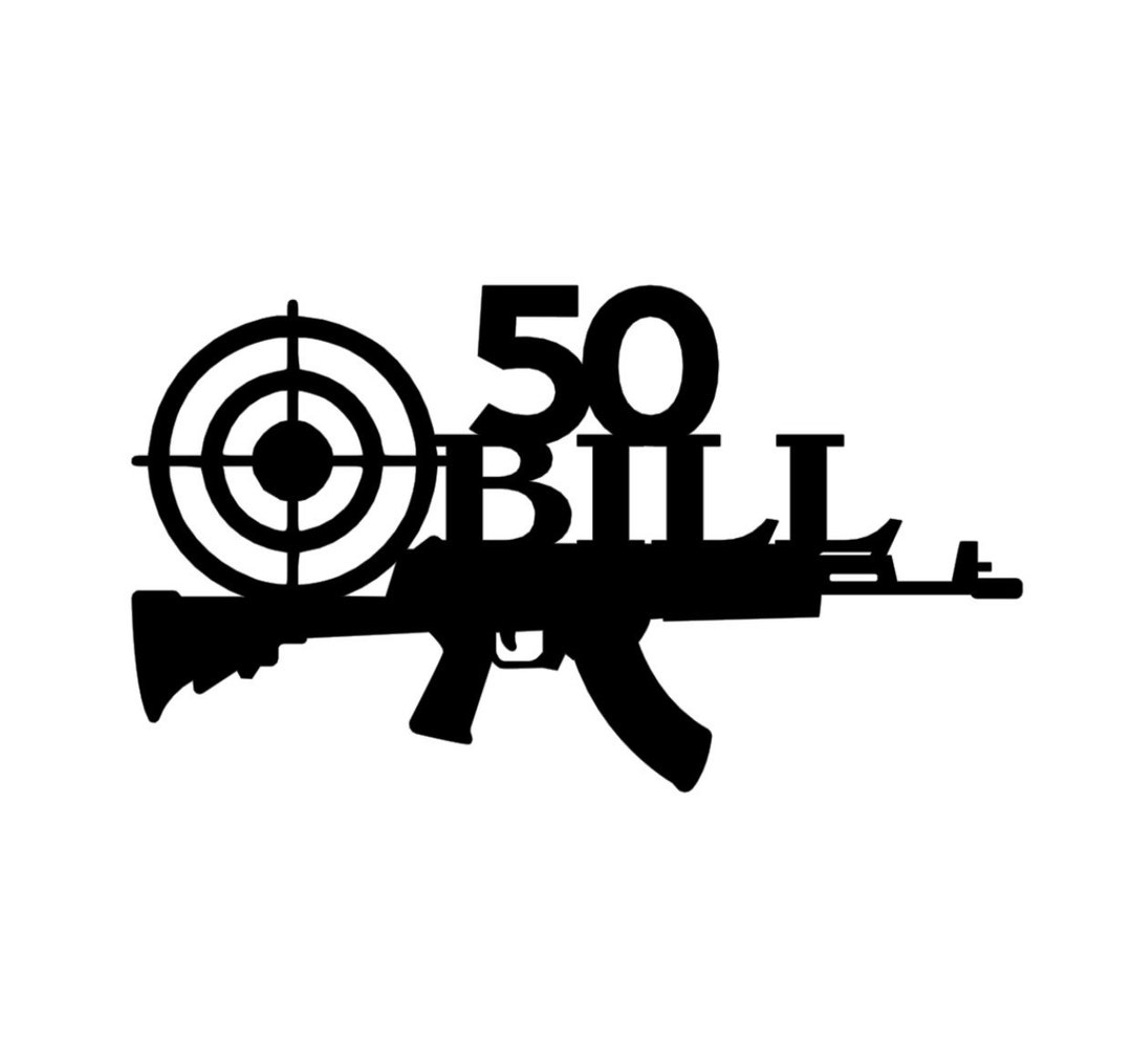 Gun Cake Topper, Gun Lovers Cake Topper, Rifle Cake Topper, Target ...