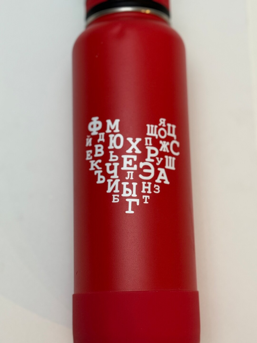 Russian Alphabet Decal, Russian Vinyl Sticker, Russian Cellphone Decal ...