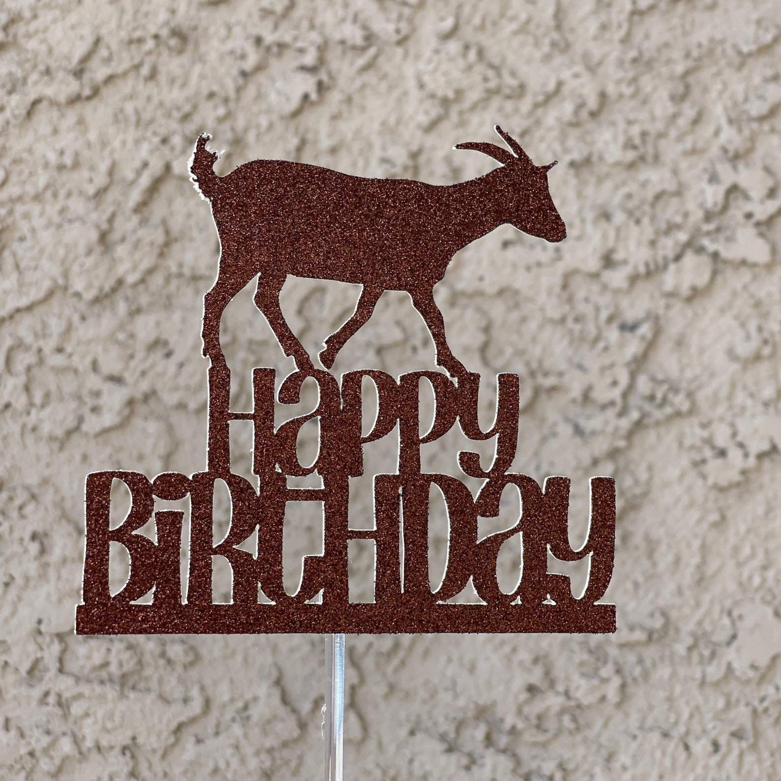 Goat Cake Topper Goat Topper Goat Birthday Cake Topper Goat - Etsy