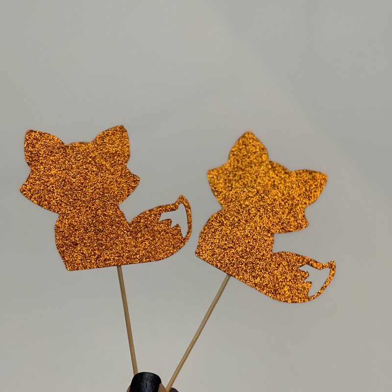 Fox Cake Topper - Etsy