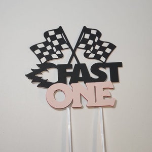 One Cake Topper, Im One Cake Topper, Fast One Cake Topper, Fast One ...