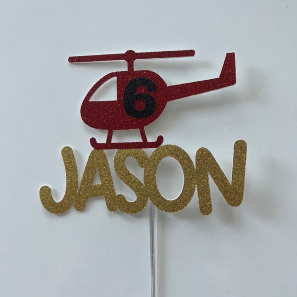 Helicopter Birthday - Etsy
