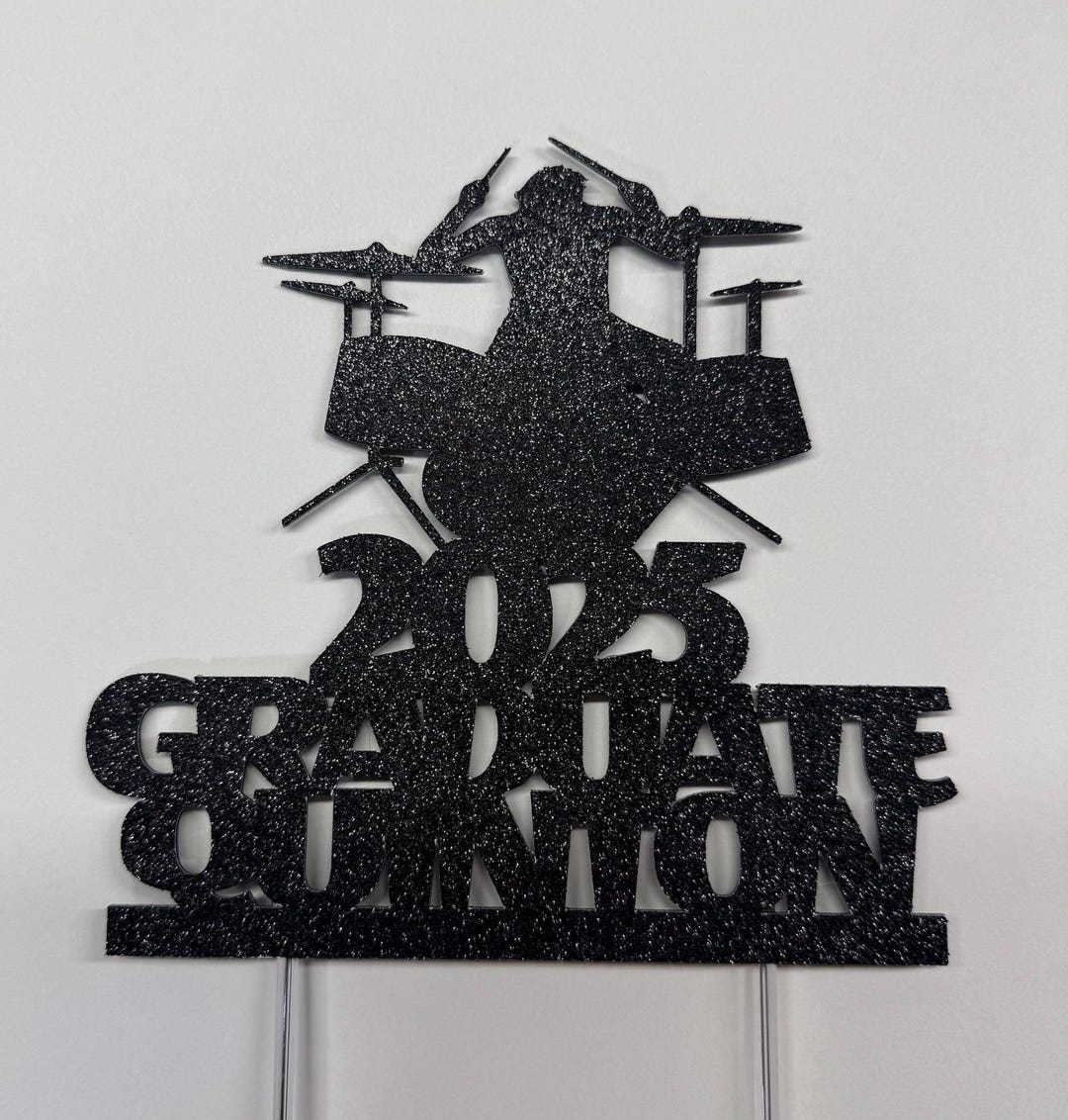Drummer Graduate Cake Topper: Graduation Party Decor - Etsy