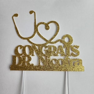 Doctor Cake Topper, Doctor Birthday Cake Topper, Doctor Grad Cake ...