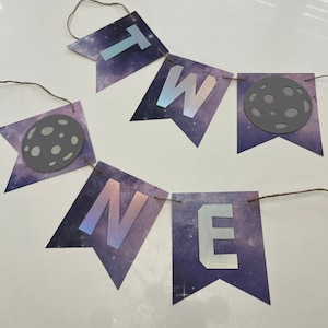 Space Banner, Space Theme Banner, Galaxy Banner, Galaxy Birthday Banner ...