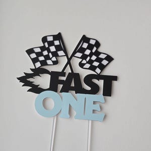 One Cake Topper, Im One Cake Topper, Fast One Cake Topper, Fast One ...