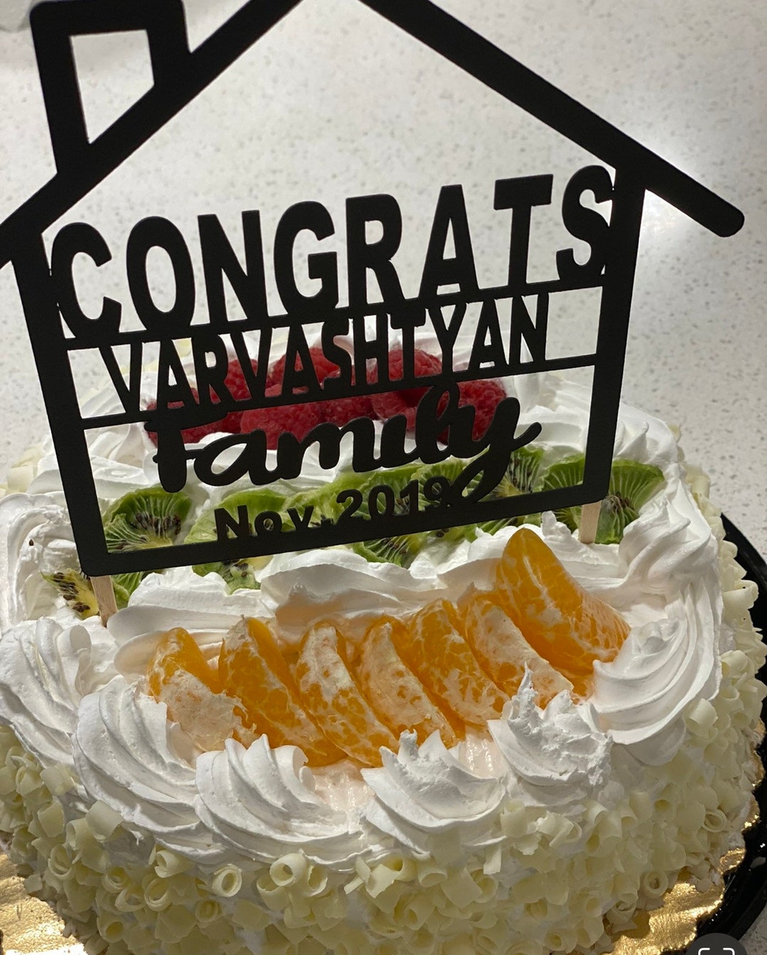 Realtor Cake Topper, First Home Cake Topper, Home Buyer Cake Topper ...