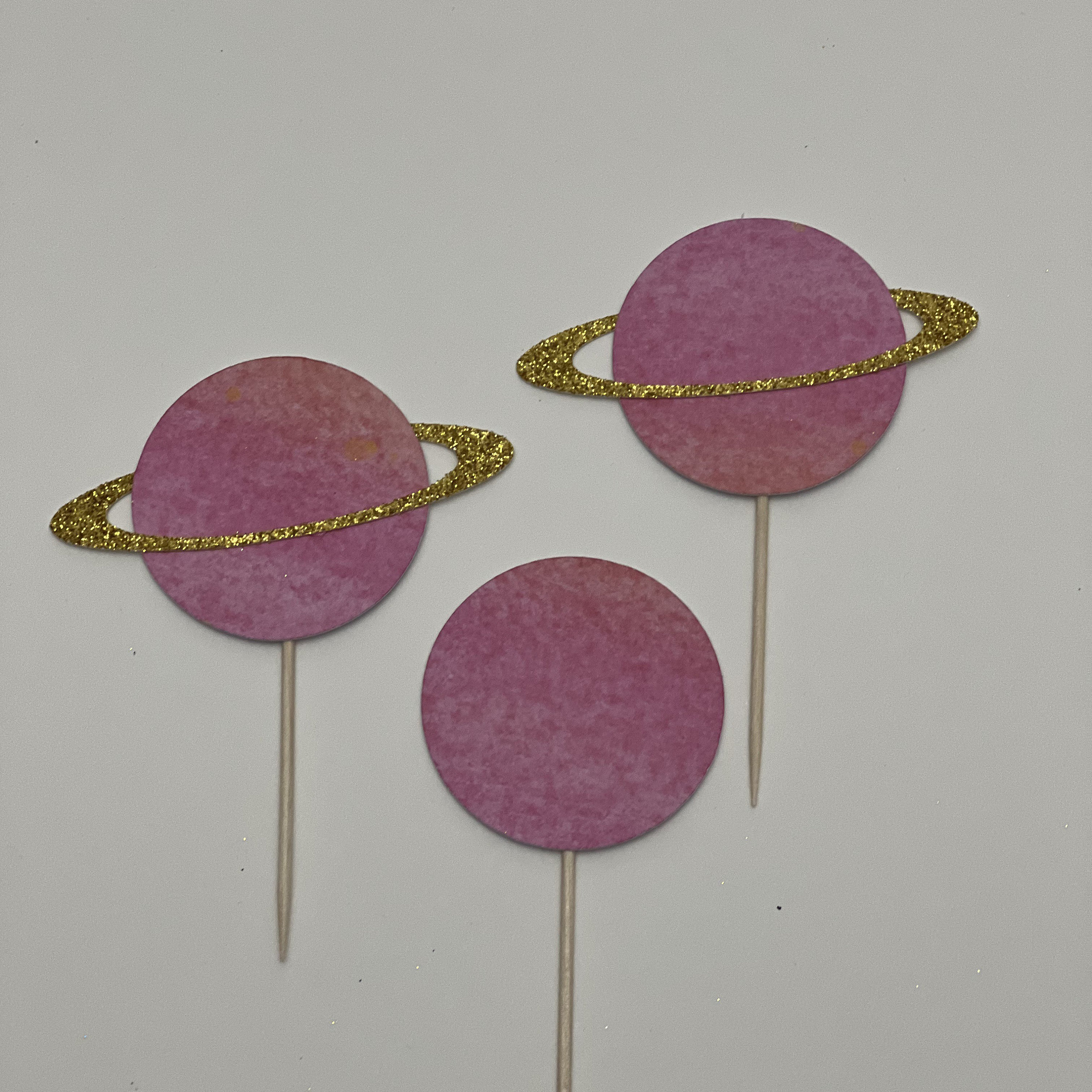 Planet Cupcake Toppers Planets Cupcake Toppers Solar System - Etsy