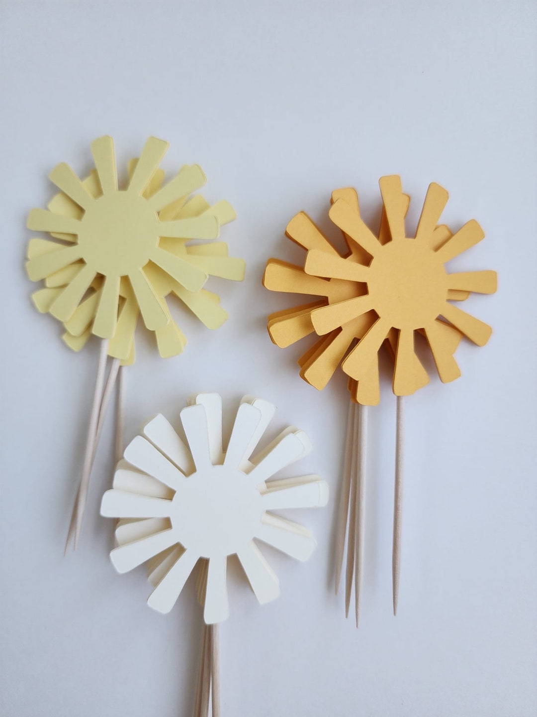 Sun Cupcake Toppers, Sunny Cupcake Toppers, Sunshine Cupcake Toppers ...