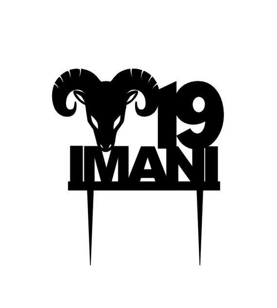 Aries Cake Topper Zodiac Cake Topper Pisces Birthday Cake - Etsy