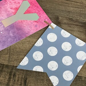 Space Banner, Space Theme Banner, Galaxy Banner, Galaxy Birthday Banner ...