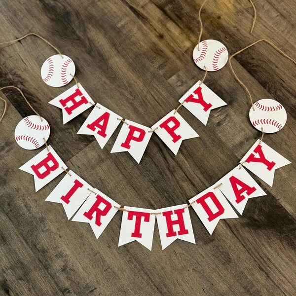 Baseball Banner - Etsy