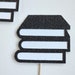 Book Cupcake Toppers: Librarian Reading Party Decorations - Etsy