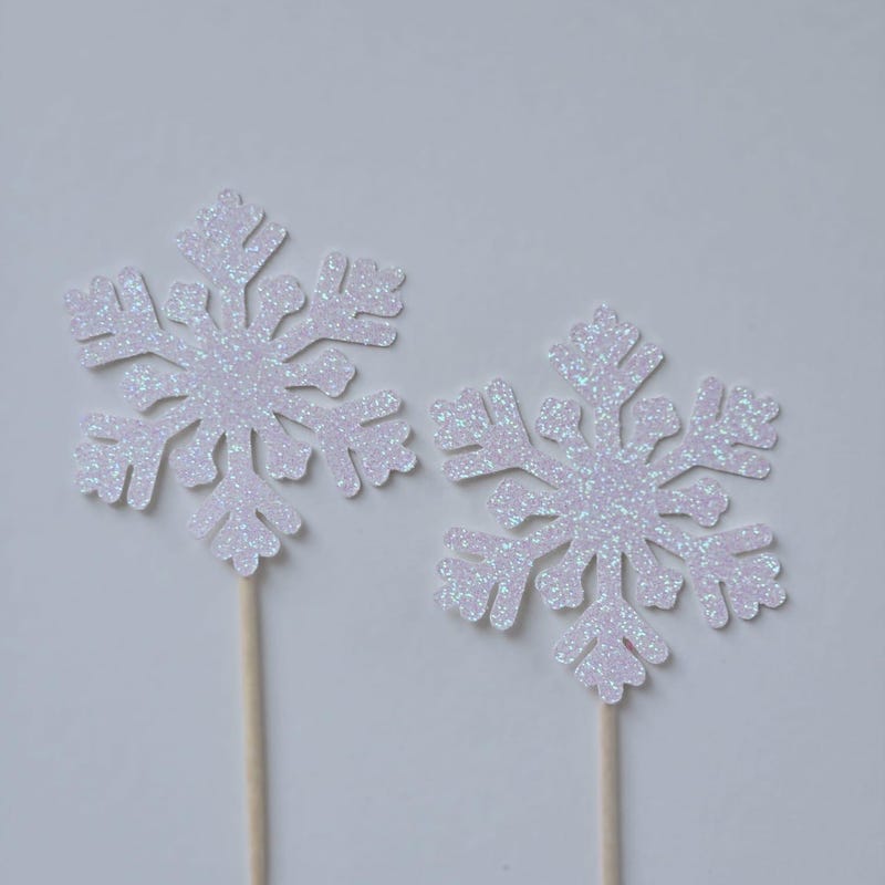 Snowflake Toppers - Etsy