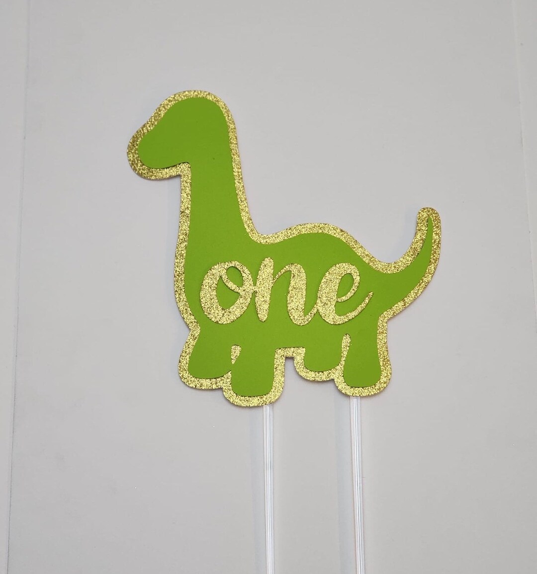 Brachiosaurus Cake Topper: Dinosaur Birthday Party Decor - Etsy