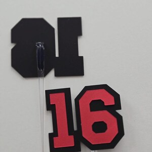16 Cupcake Topper, Sixteenth Birthday Cupcake Toppers, 16 Toppers, 16th ...