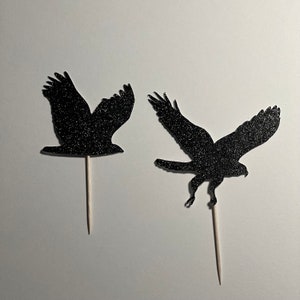 Eagle Cupcake Toppers, Eagle Cake Toppers, Bald Eagle Cupcake Toppers ...