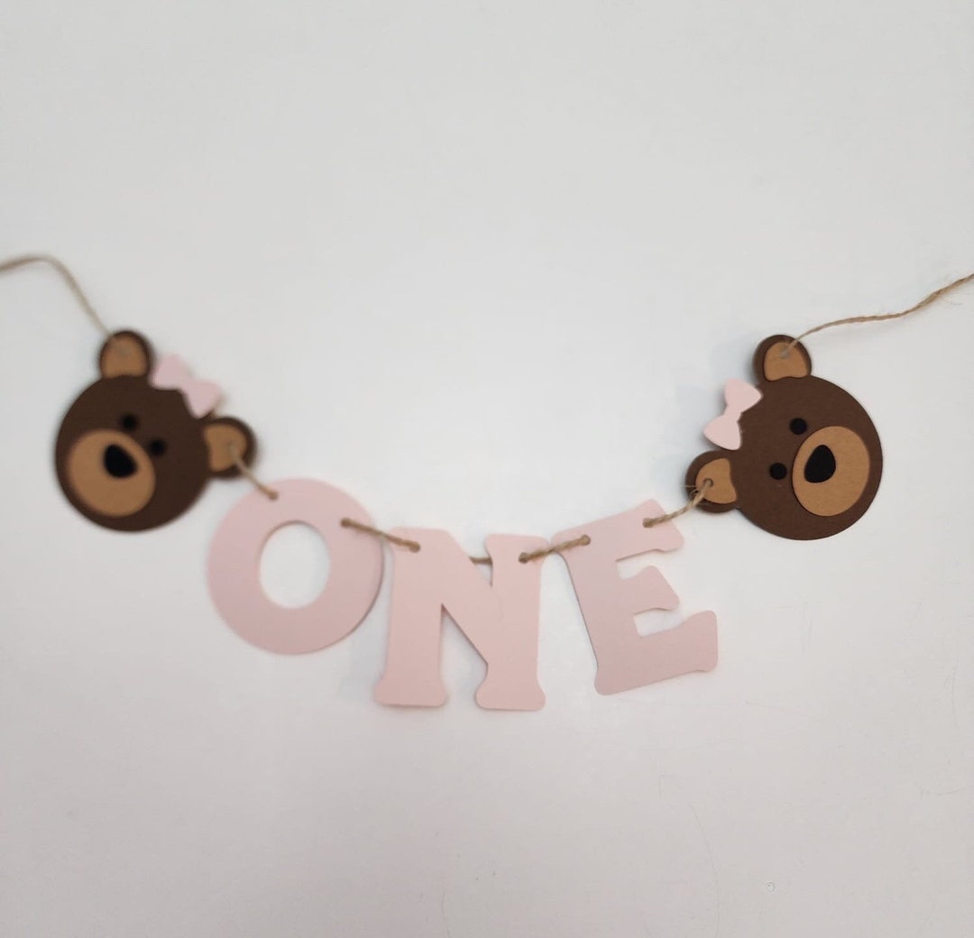 Bear Banner, Teddy Bear Banner, Bear Birthday Banner, Teddy Bear ...